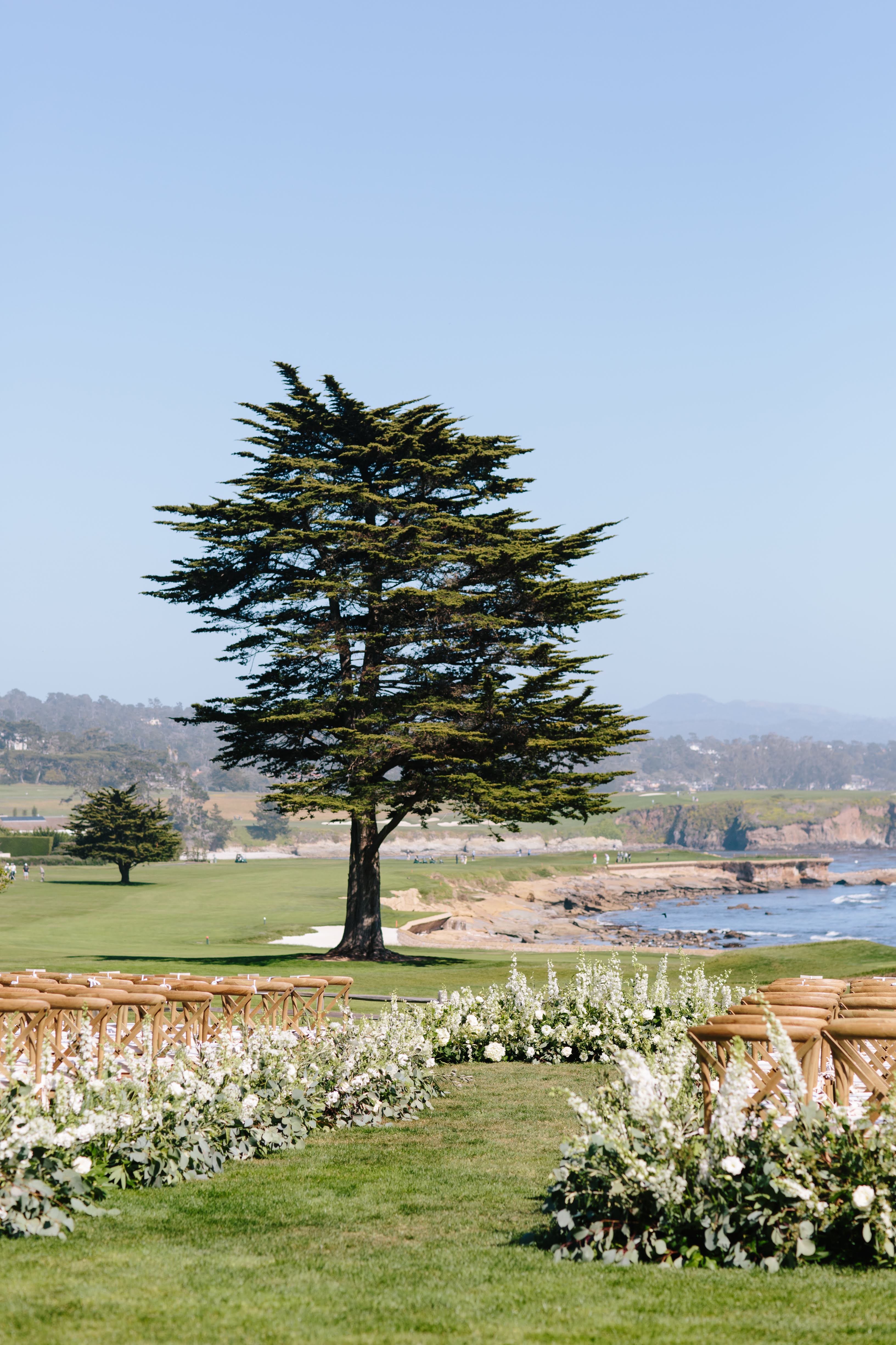 Oceanside Wedding Gallery at The Beach Club at Pebble Beach